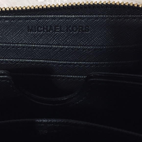 MICHAEL Michael Kors | Bags | Michael Kors Python Zip Around Wallet Euc ...